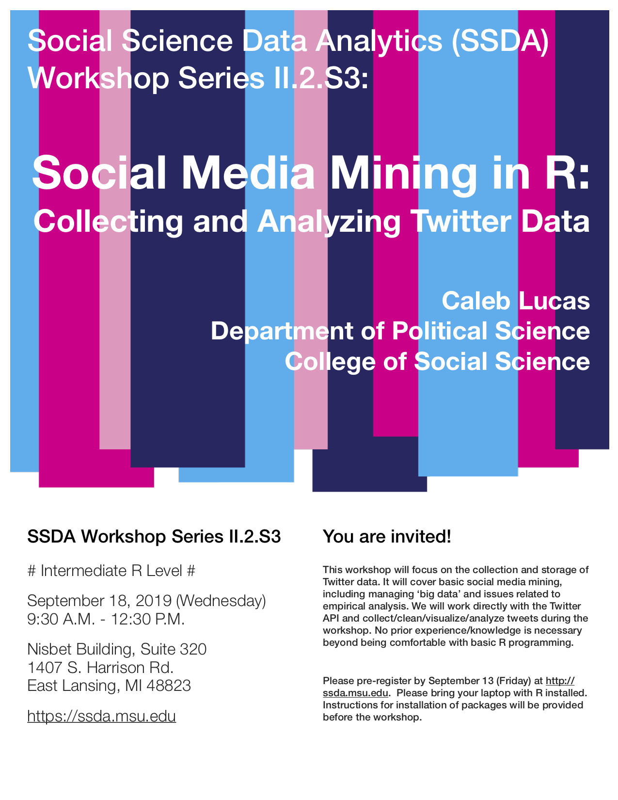 social media mining in R | Social Science Data Analytics Initiative ...